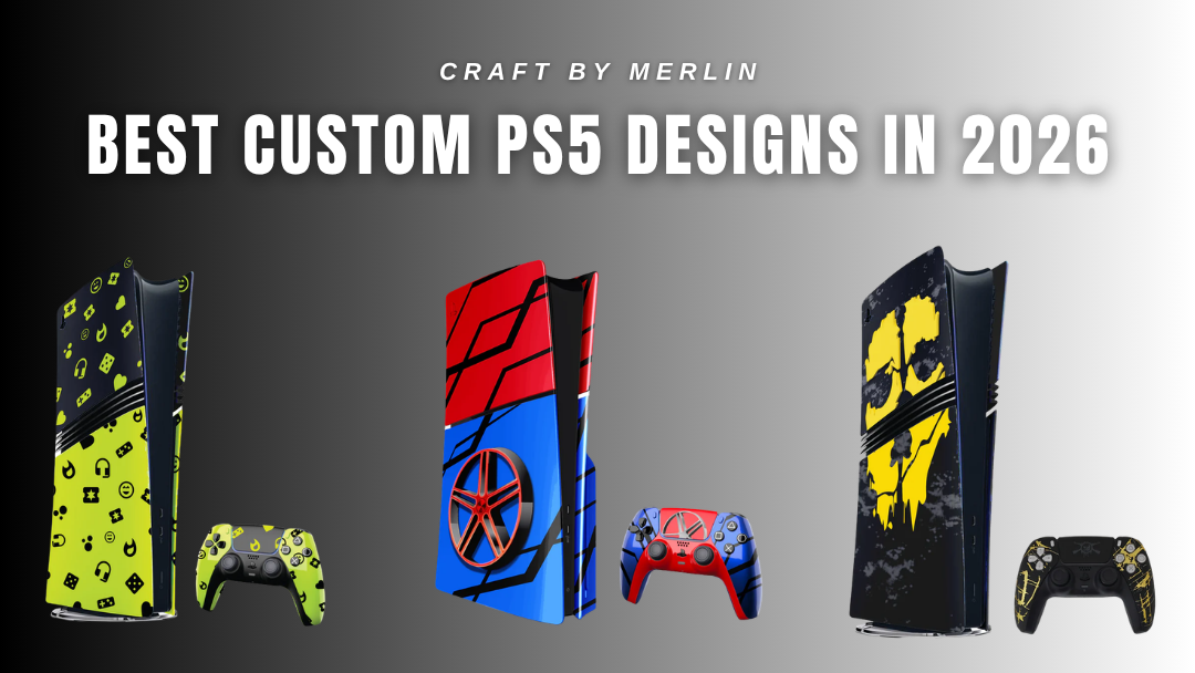 Best Custom PS5 Designs: War vs Rocker vs Racer – Craftbymerlin