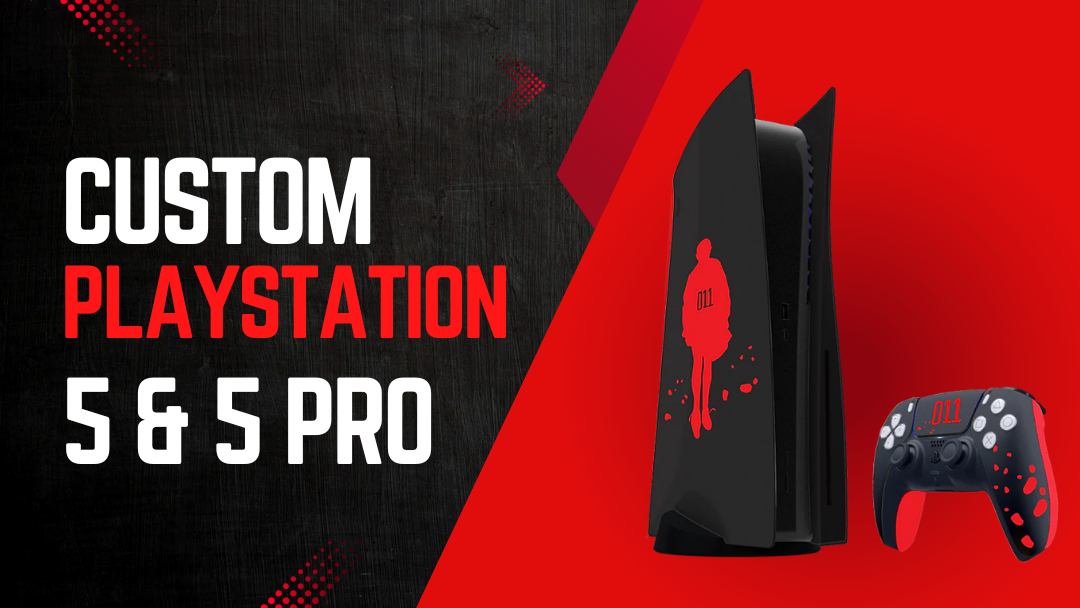 Custom PS5 & PS5 Pro: Premium Gold and Pink Editions | Craft by Merlin
