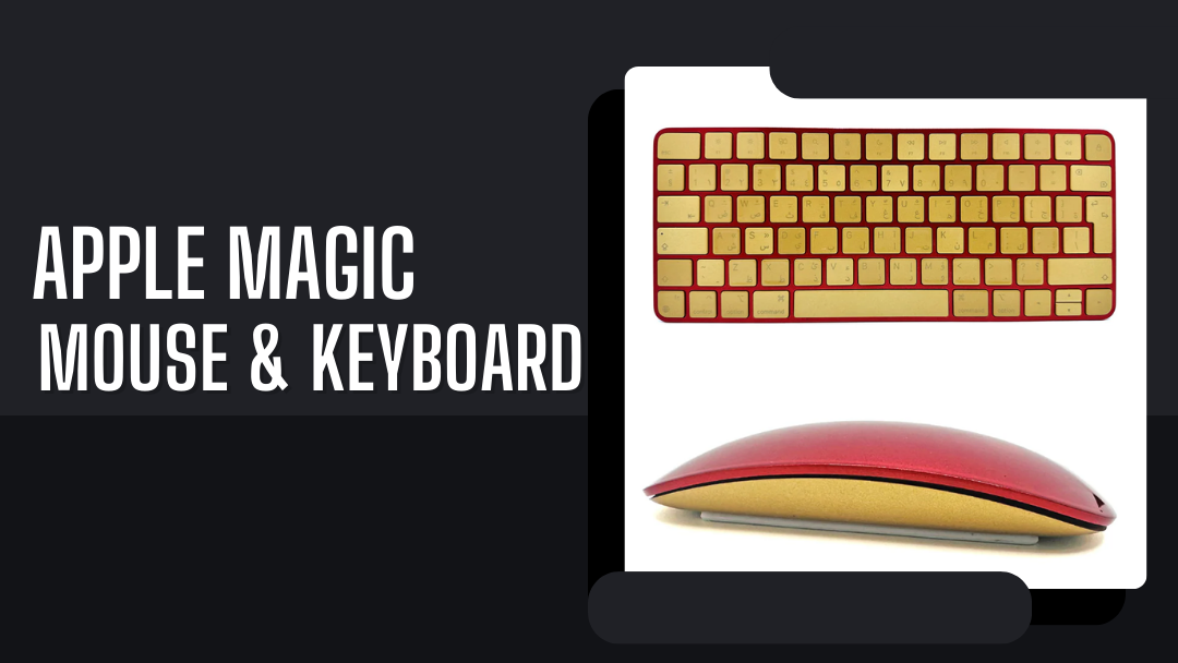 Luxury Hand-Painted Keyboard & Mouse Combos | Craft by Merlin