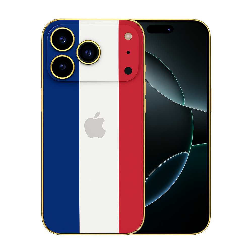 iPhone 17 Pro Max 24K EOG France Flag | Craft by Merlin